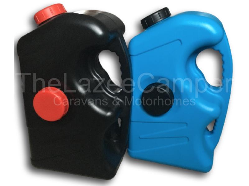 Caravan & Motorhome Fresh Water & Waste Water Containers Easy Storage ...